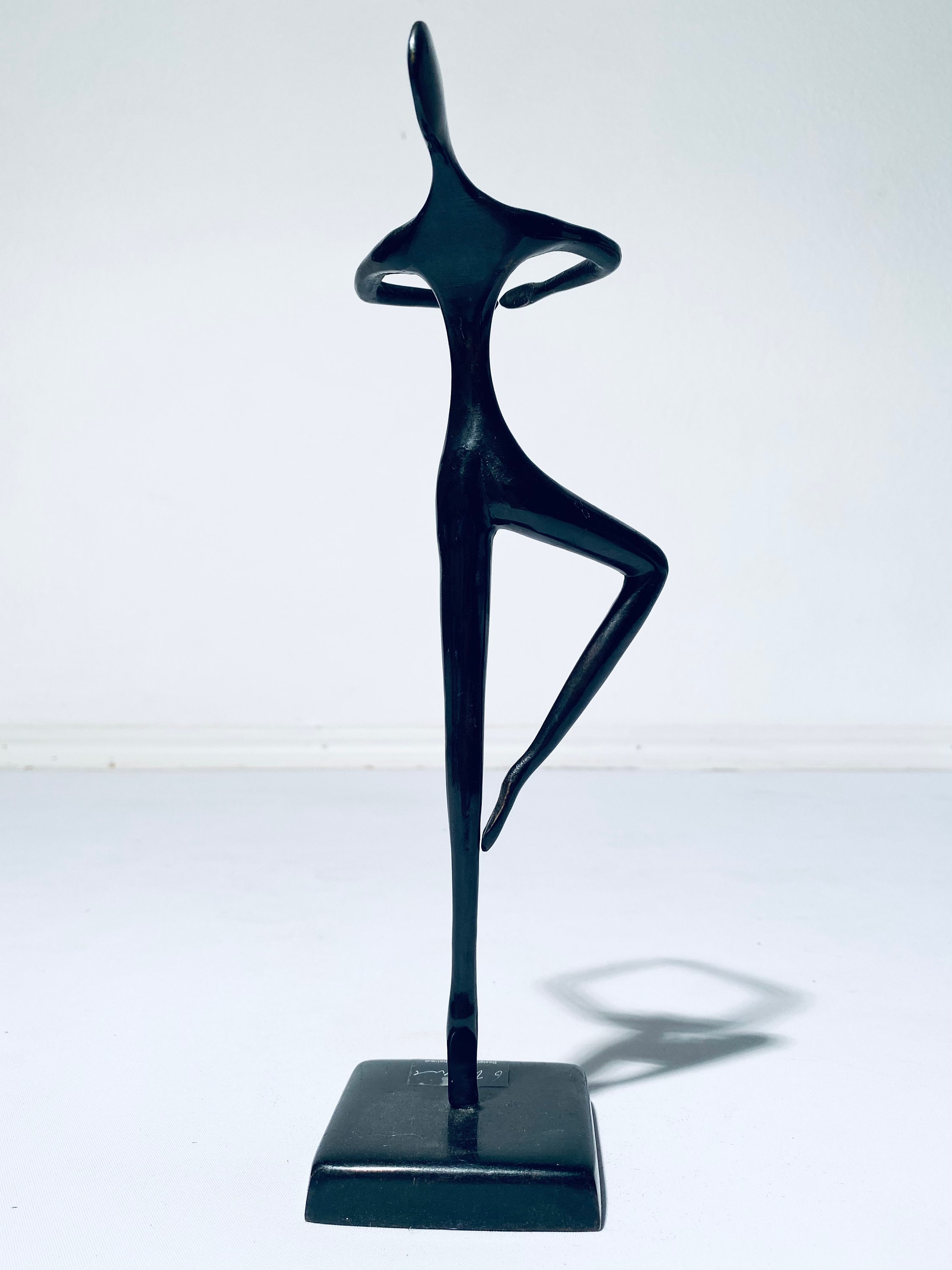 Bodrul Khalique Ballet Dancer Metal Statue / 1960s Vintage Decor - Etsy