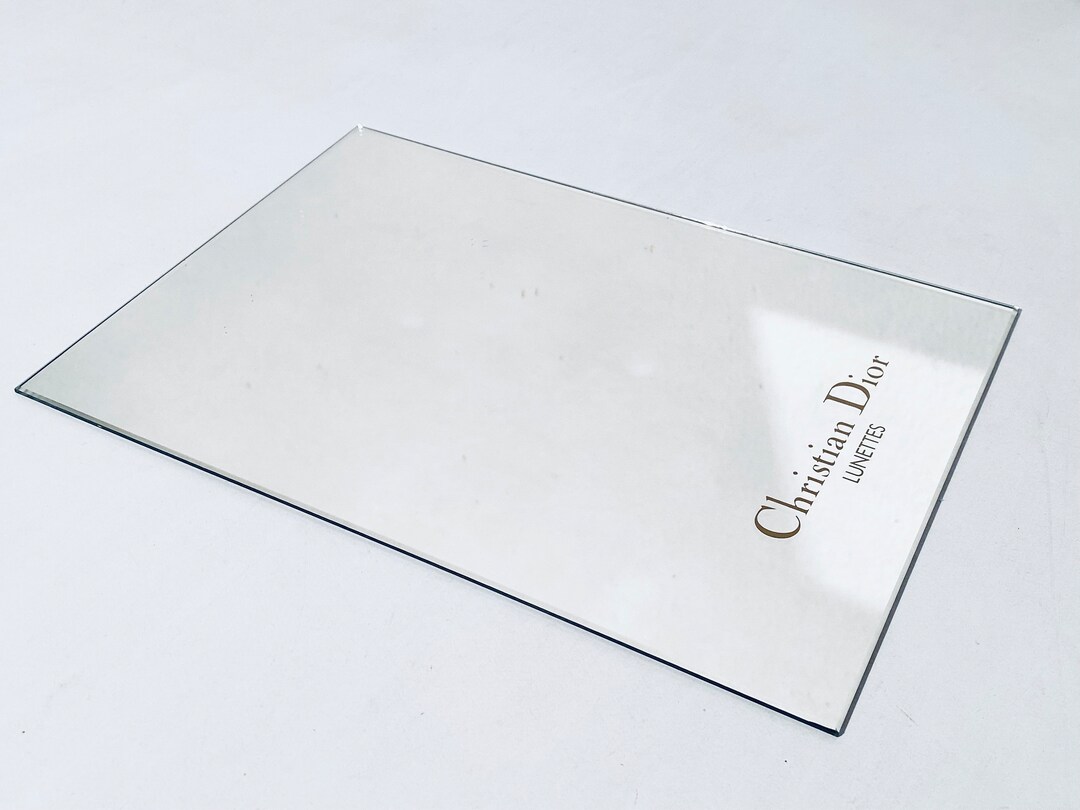 Vintage Christian Dior Table or Wall Mirror / Designer Store Decor - Etsy