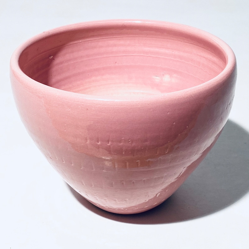 Pink Ceramic Planter - Etsy