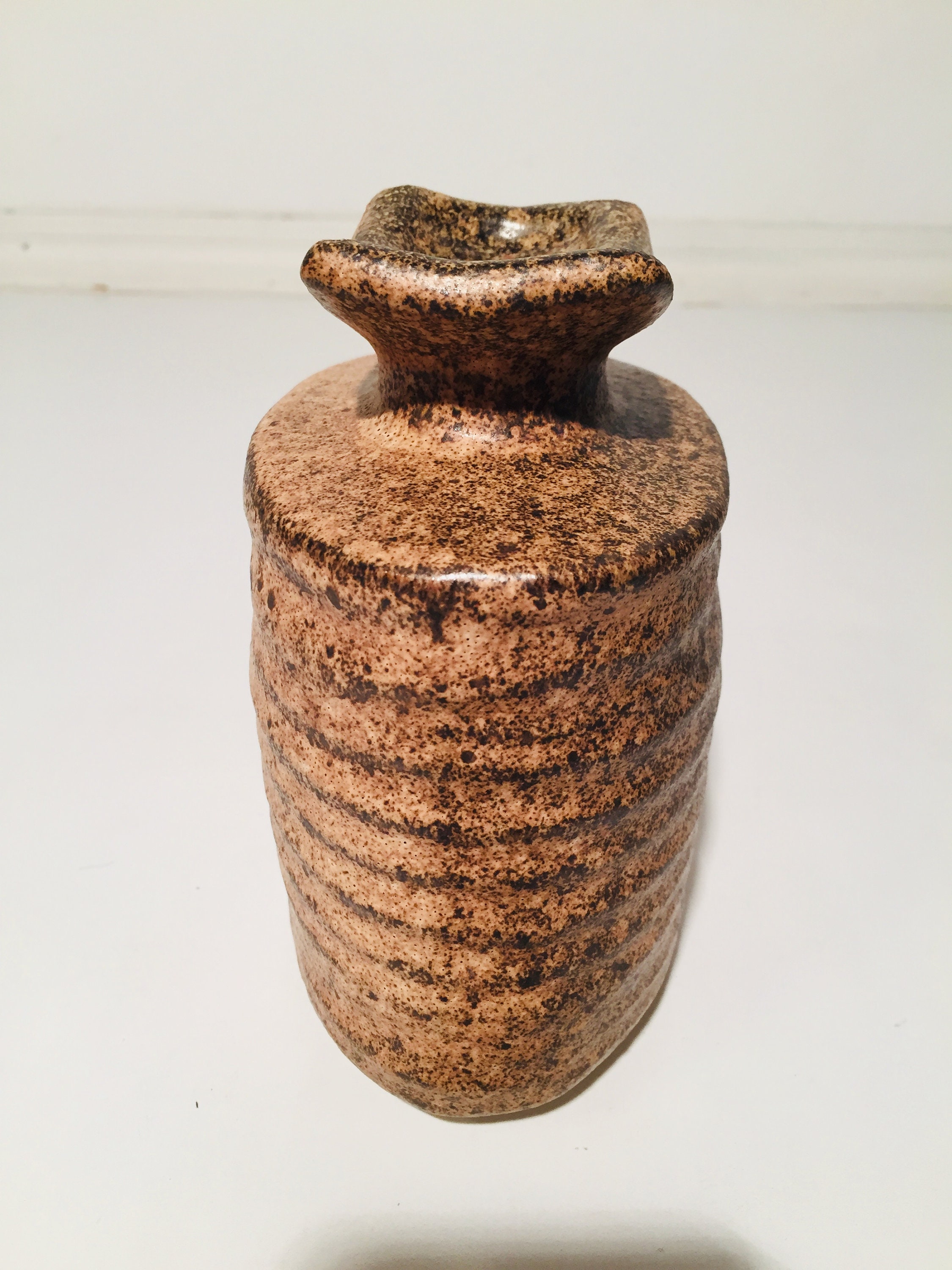 Vest Keramiek Gouda Holland Ceramic Brown Vase / 1960s Vintage - Etsy