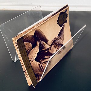 Plexiglass Perspex Magazine Newspaper Rack / Italy / 1980s Vintage ...