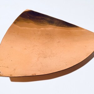 Mid-century Copper Triangular Tray Bowl /vintage 1960s - Etsy