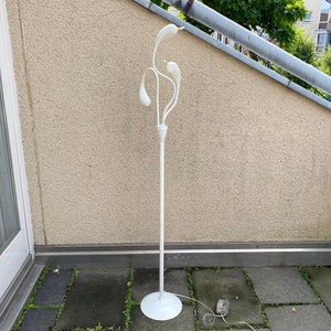 Extravagant Swan Flower Designer Floor Lamp / Vintage Decor - Etsy