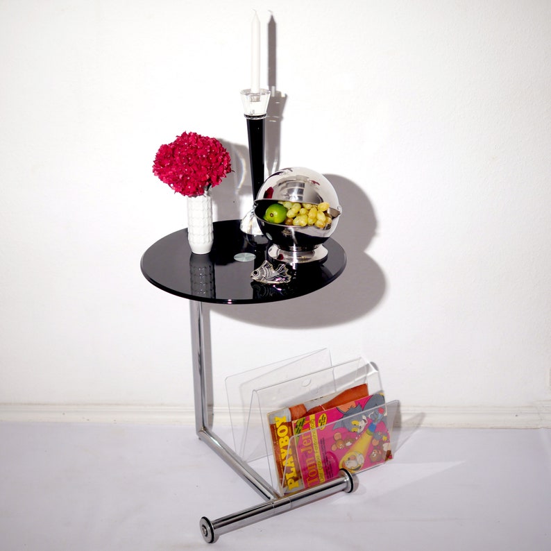 Plexiglass Perspex Magazine Newspaper Rack / Italy / 1980s Vintage ...