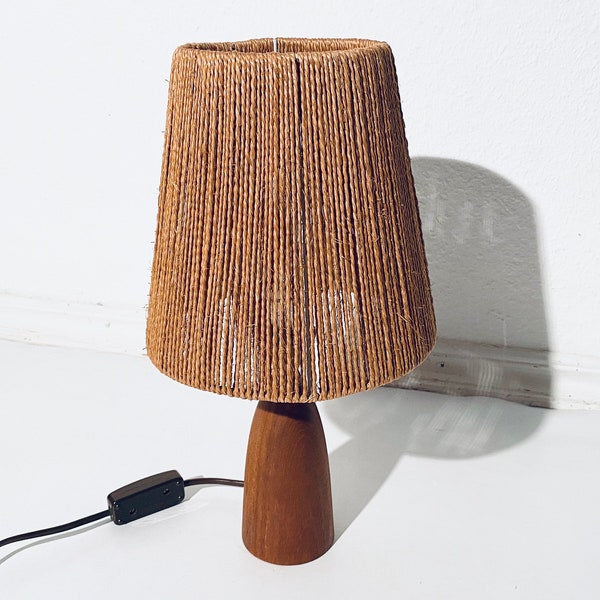 Wood Rope Lamp - Etsy
