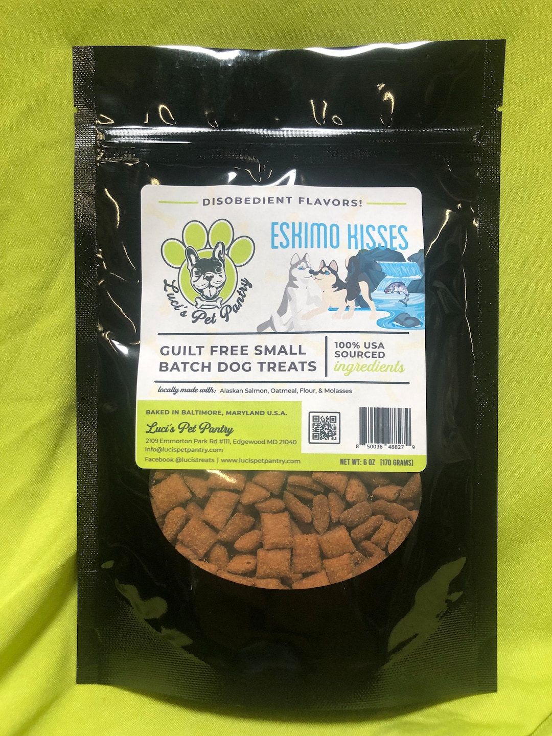 Eskimo Kisses - Salmon - All Natural Cat & Kitten Treats! 5 Flavors ...