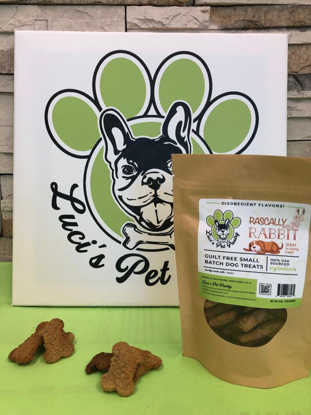 Rascally Rabbit Dog Biscuits: Homemade Gourmet Treats (6 Oz) - Etsy