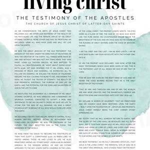 LDS Bold LC Watercolor Bundle, Instant Download | the Living Christ ...