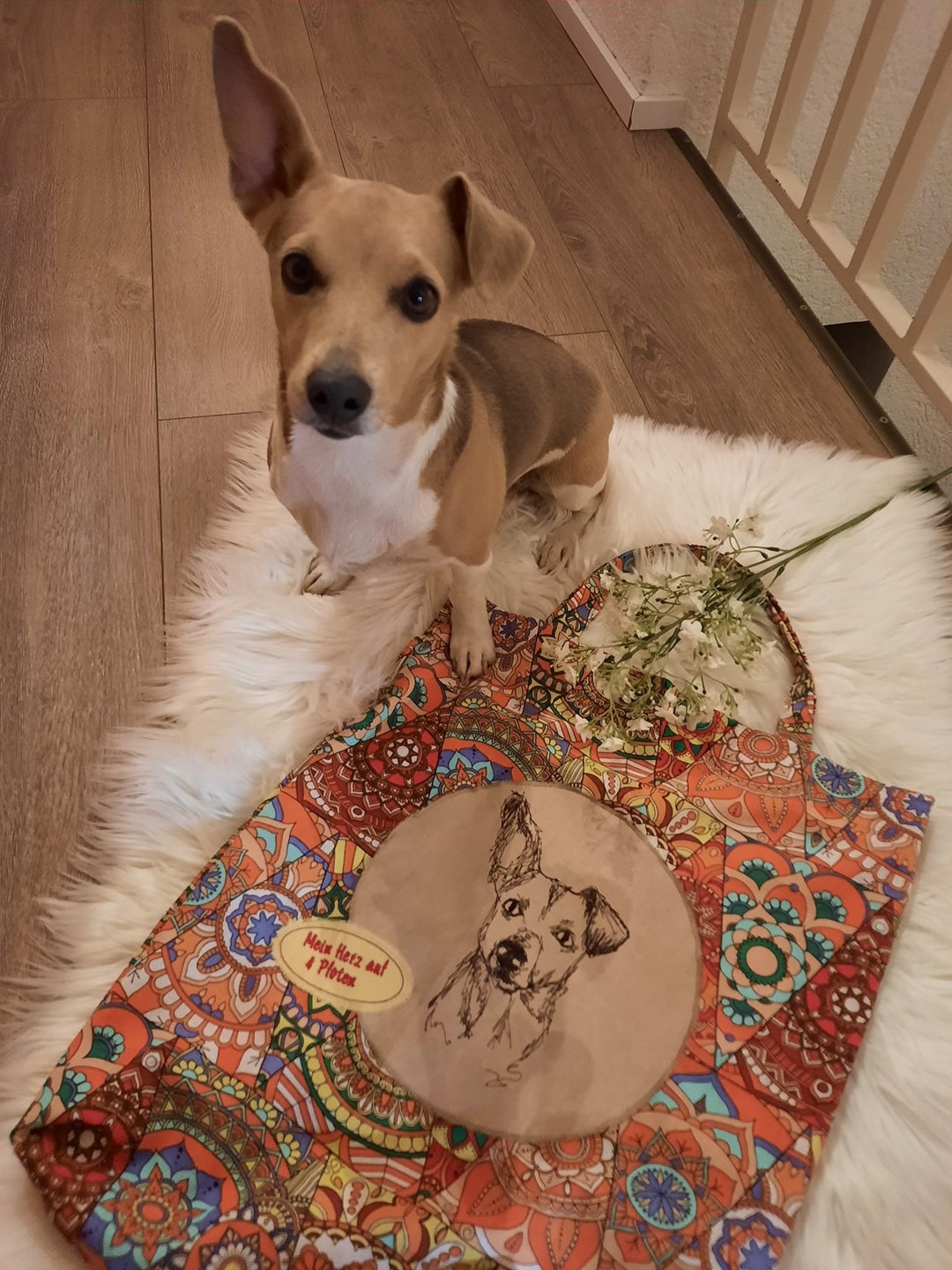 Embroidery File Scribble Jack Russel Gerda 13x18 - Etsy