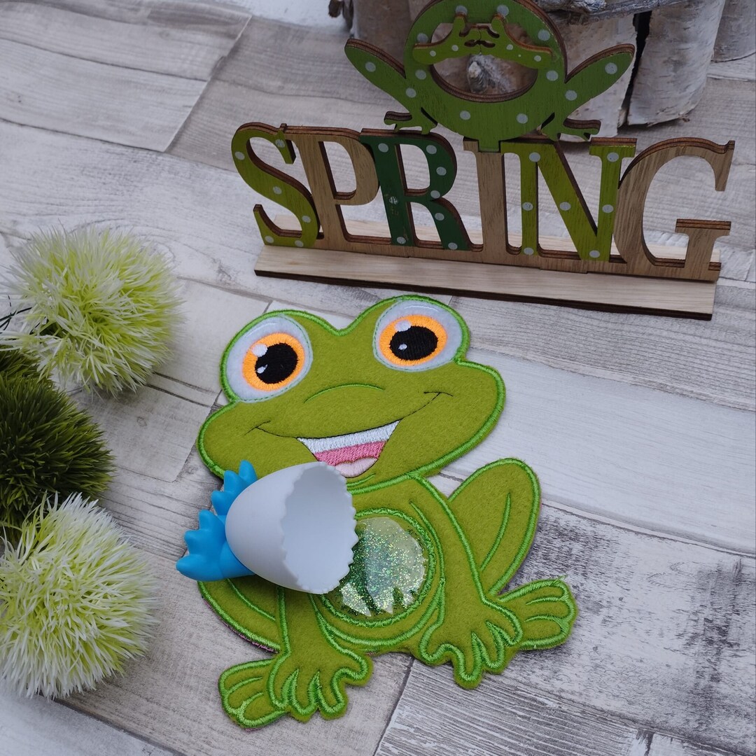 ITH MUG RUG Quack Quack Frog Embroidery File 13x18 - Etsy