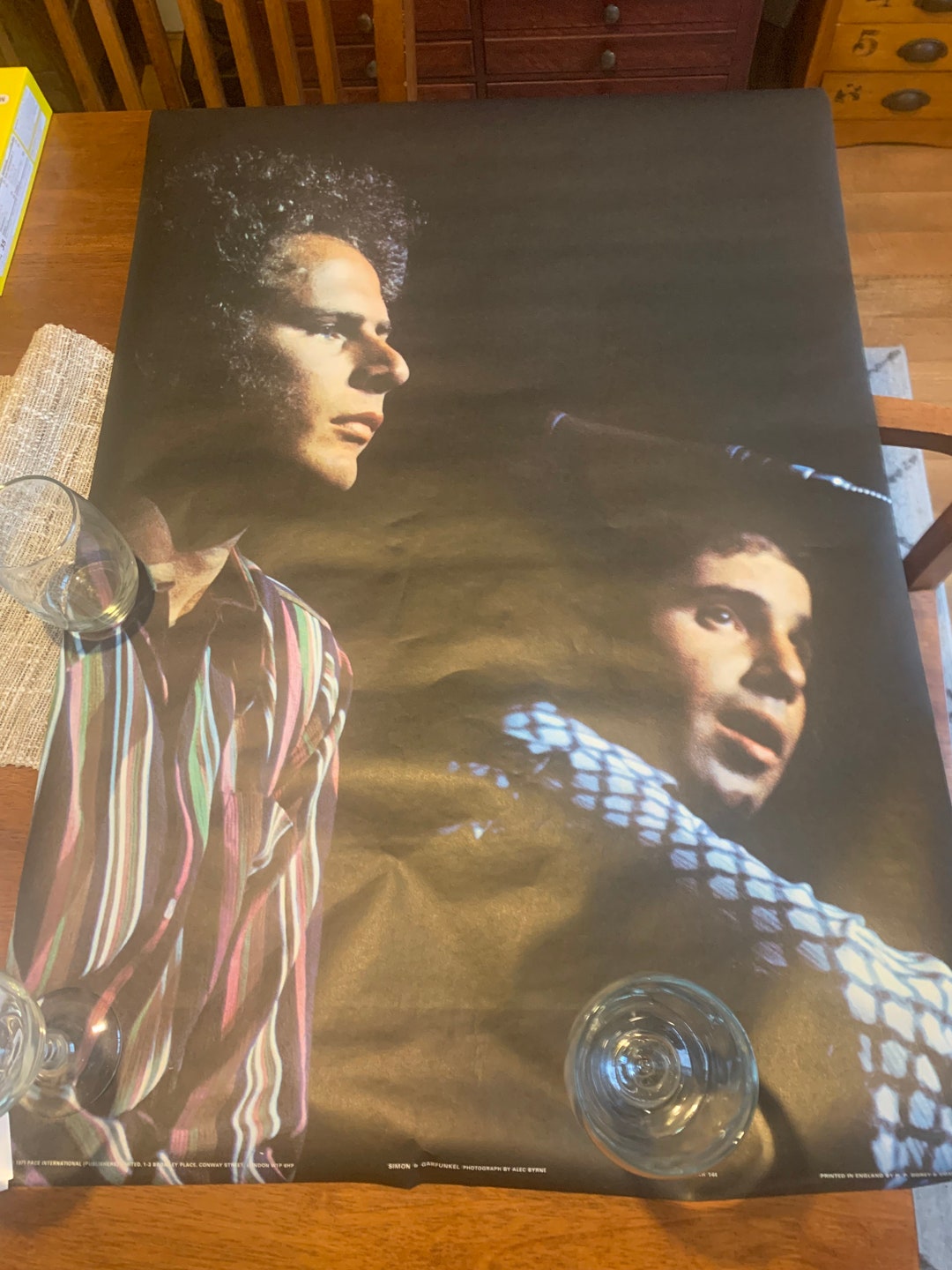 1971 Simon & Garfunkel Poster Rare - Etsy