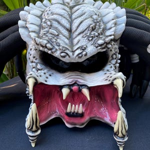 3D Predator Helmet Custom Helmet Alien Custom Motorcycle Helmet Skull ...