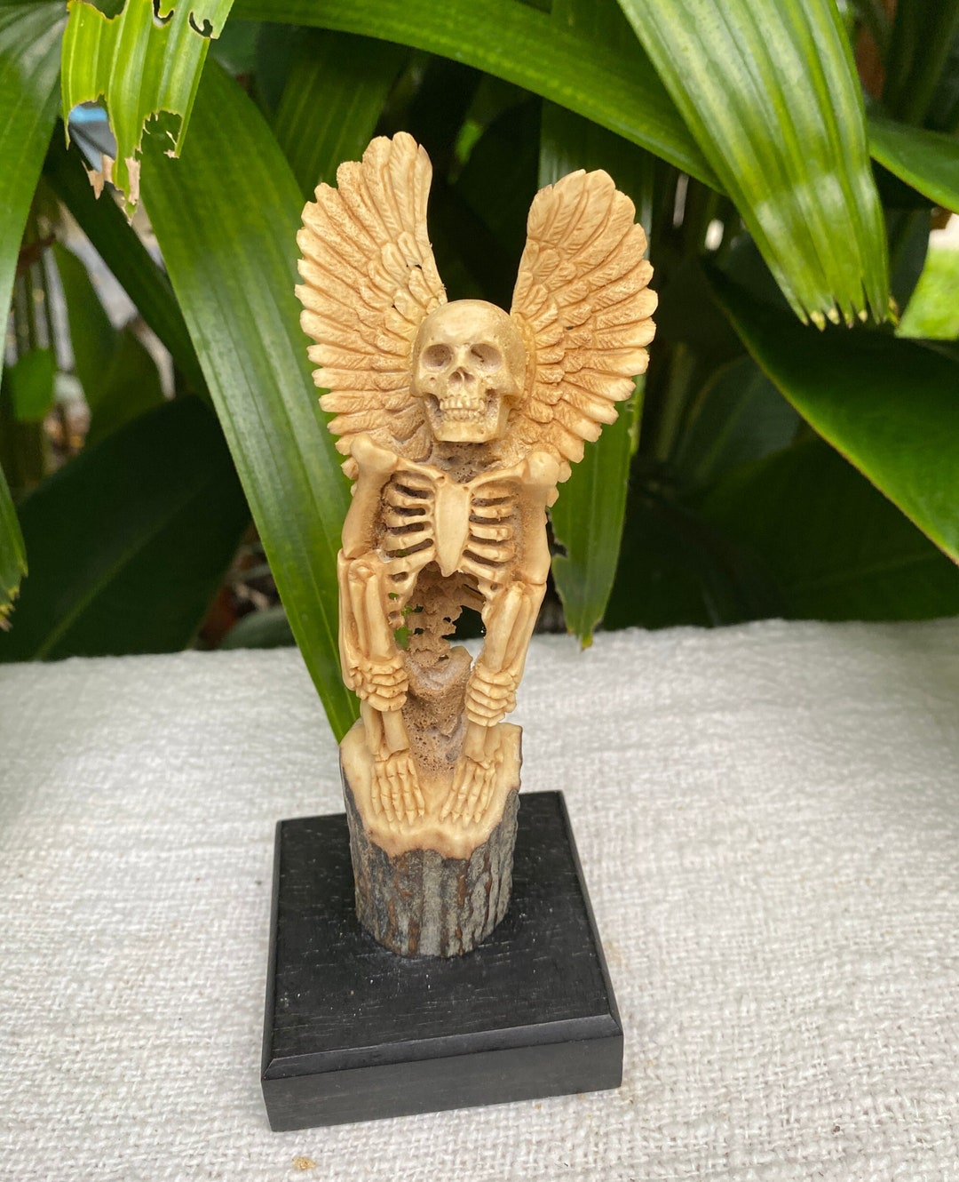 Angel Skeleton, Dark Angel, Indonesian Antler Knife Handle, Angel ...