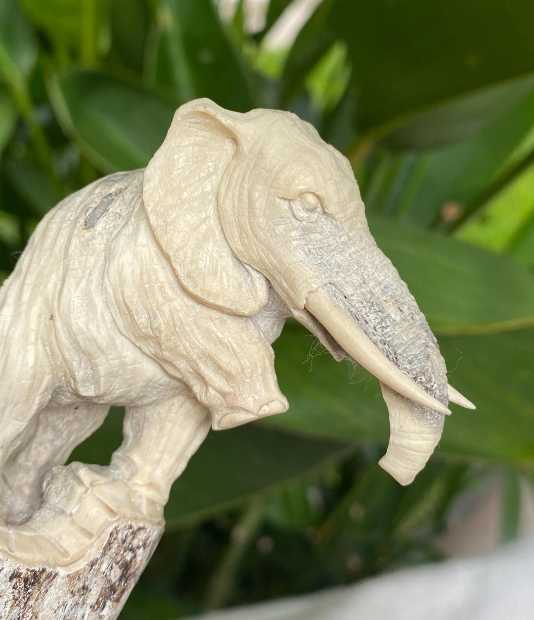 African Elephant Knife Handle, Elephant Carved Knife Handle, Elephant ...