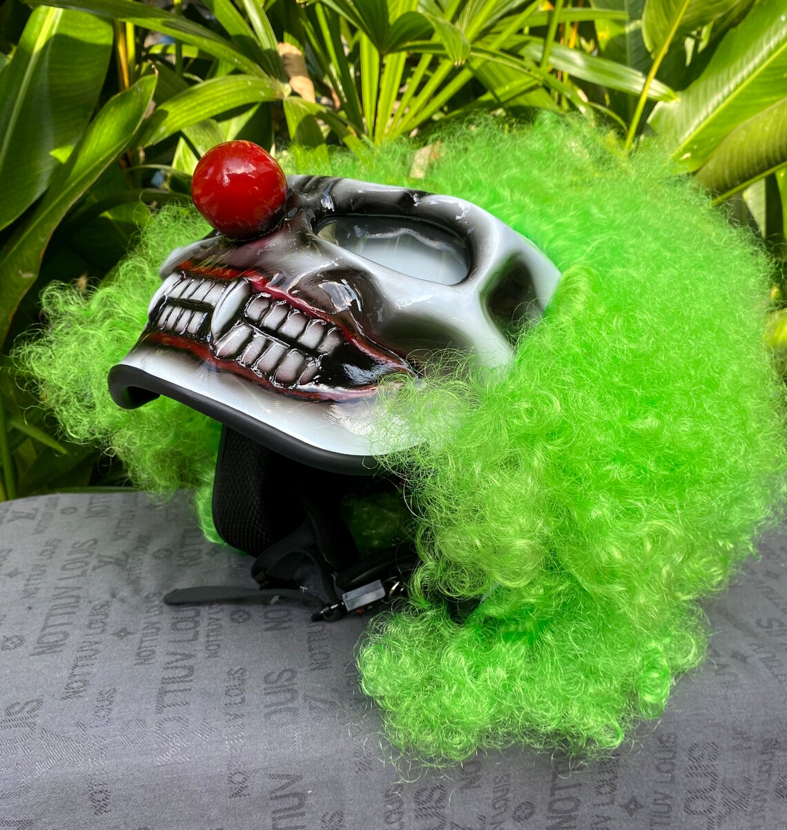 Custom Clown Helmet Skull Motorcycle Helmet 3D Custom Helmet Monster ...