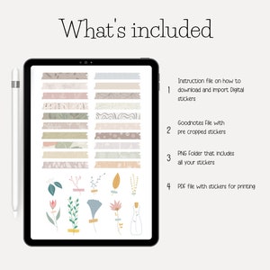 MUST HAVE Digital Stickers Goodnotes, Neutral Functional Stickers ...