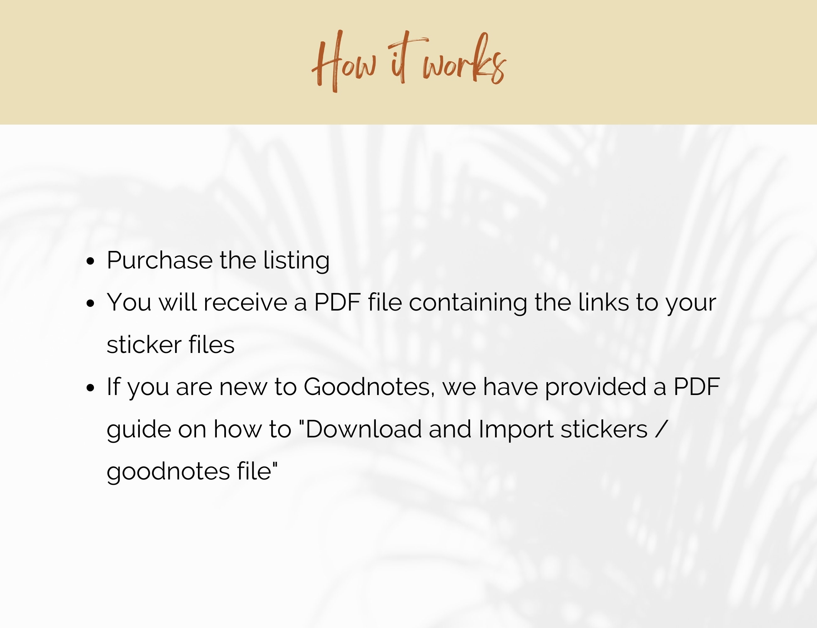 Botanical-cottagecore Goodnotes Digital Sticker Set - Etsy