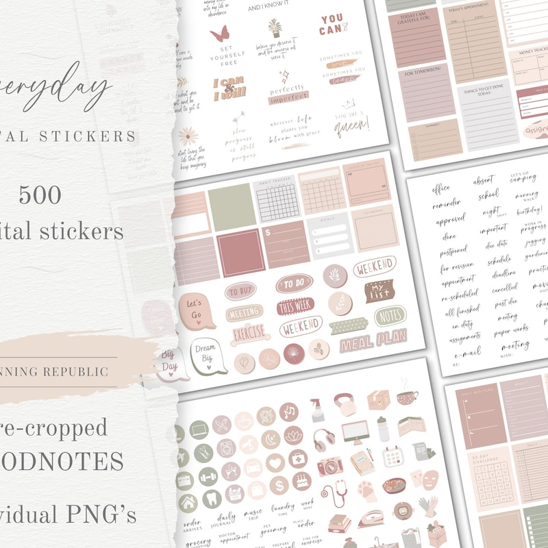 Digital Penly Stickers - Etsy