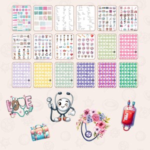 Anatomy Medical Goodnotes Stickers Nurse Medical Digital Sticker Pack ...