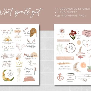 Amazing Grace Bible Digital Stickers Goodnotes Stickers | Etsy