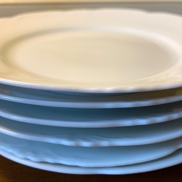 Scalloped Edge Plate - Etsy