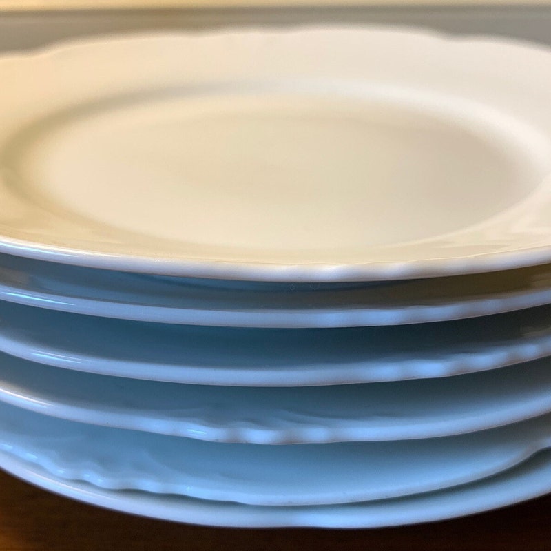 Scalloped Edge Plate - Etsy