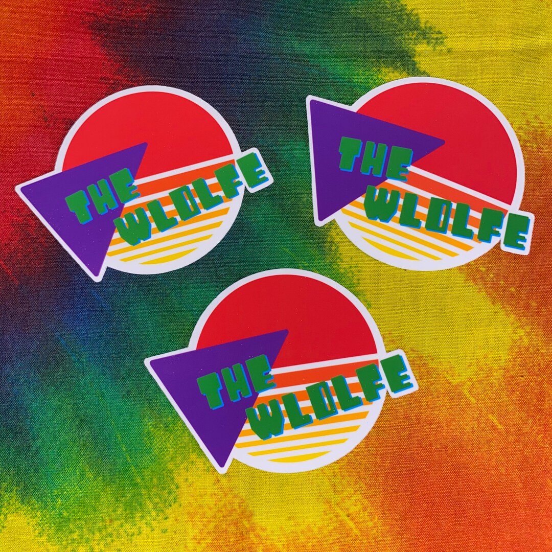Retro the WLDLFE Logo Sticker - Etsy