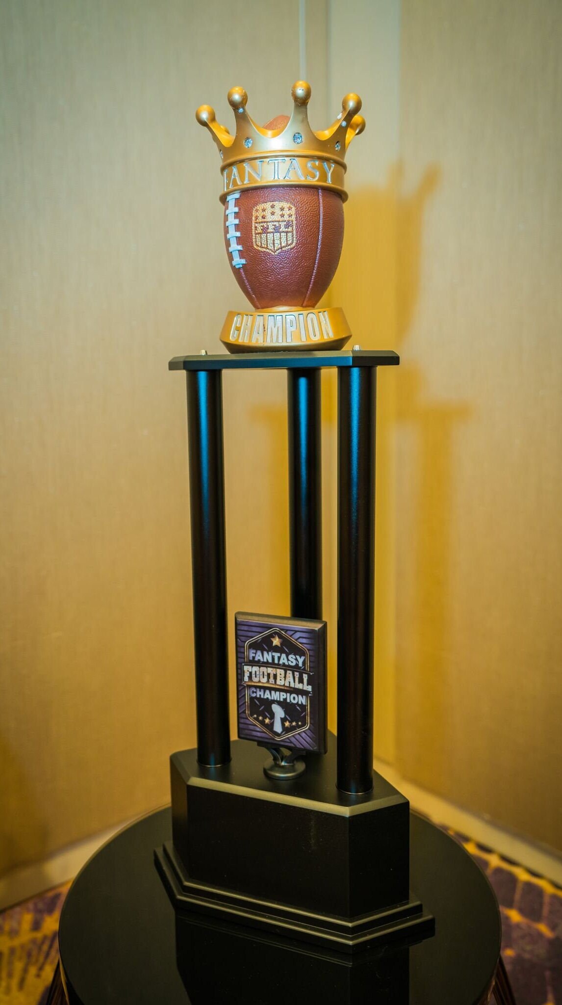 Fantasy Football Champion Trophy Crown Football 2023 - Etsy Canada