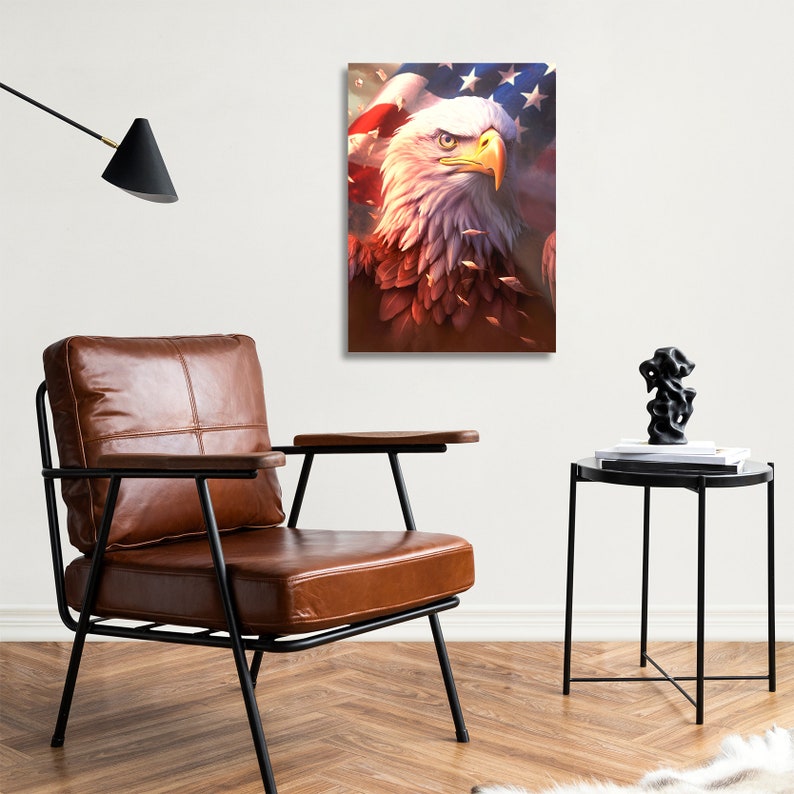 Eagle Art Patriotic Bald Eagle Metal Wall Art Bald Eagle - Etsy