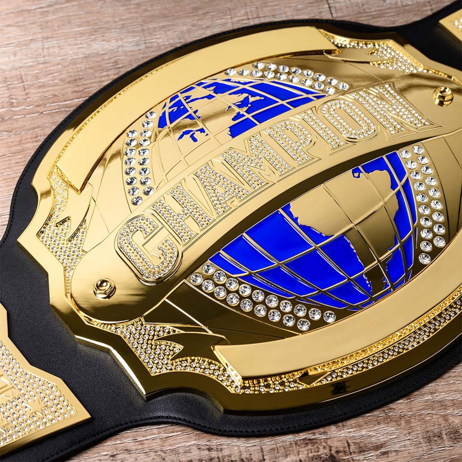 Ultimate Blinged-out Championship Belt - 9 LBS Belt - | Heavy Gold ...