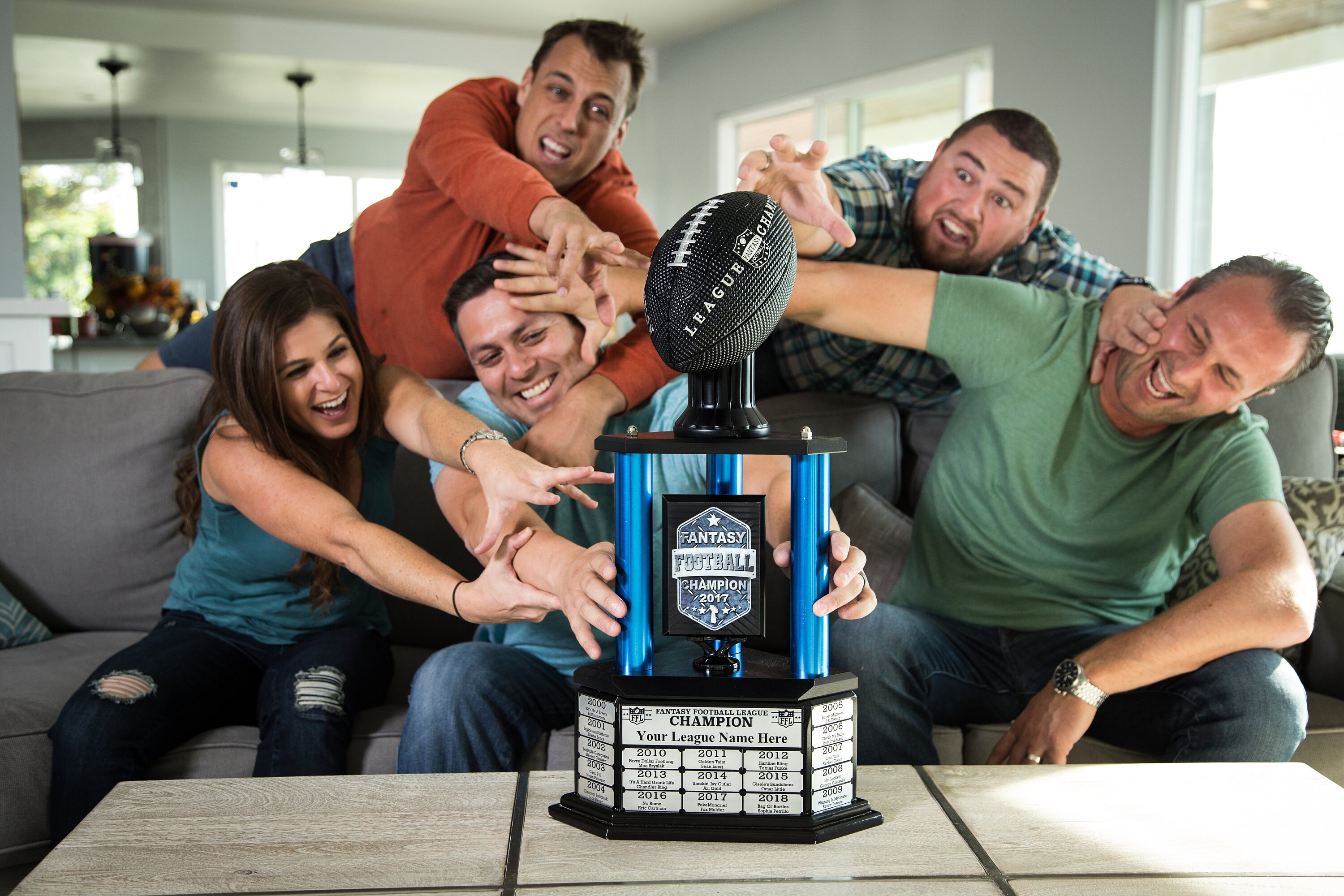 Fake News Plaque Loser Plaque, FFL Perpetual Trophy, League Trophy ...