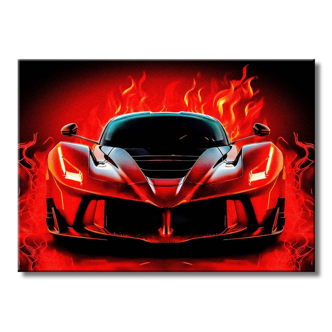 Ferrari Laferrari Vibin - Metal Wall Art | Ferrari Wall Art, Laferrari ...