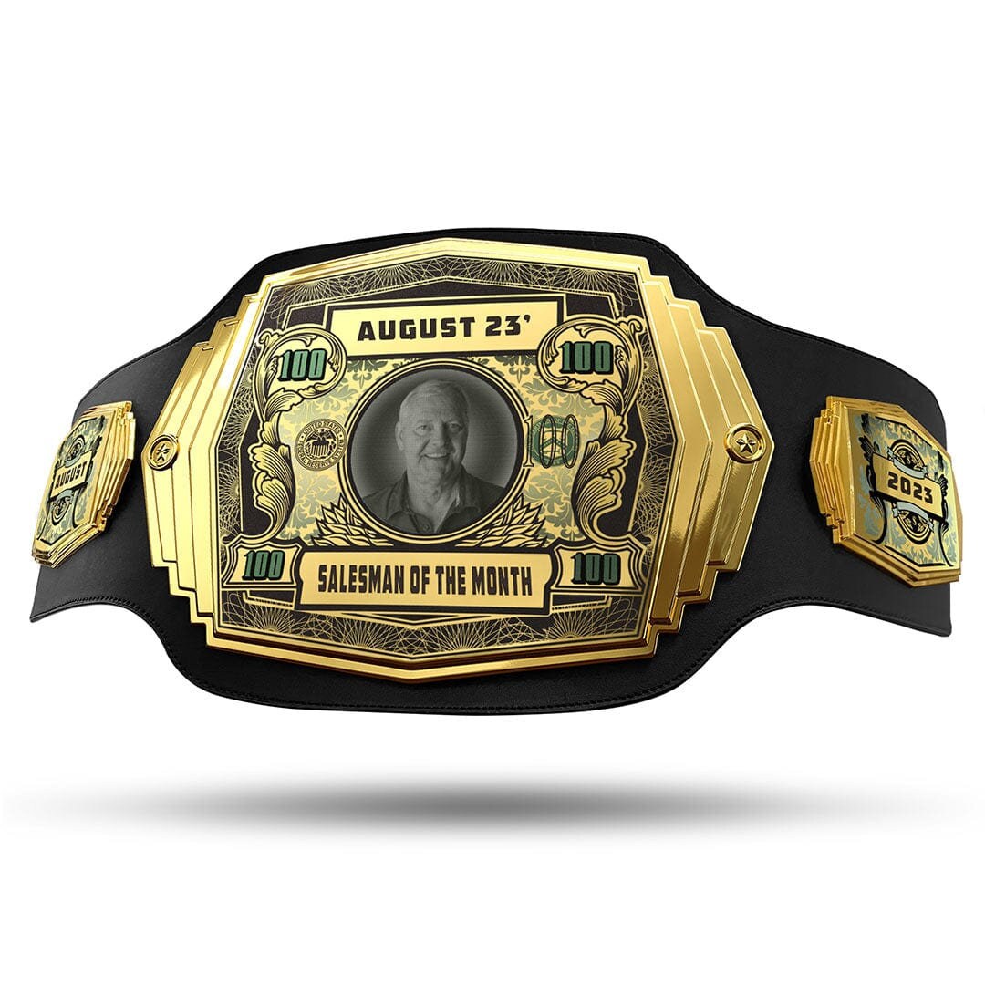 Top Sales Custom Championship Belt Custom Corporate Award, Employee of ...