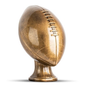 Antique Gold Football Perpetual Champion Topper Trophy | FFL Award ...
