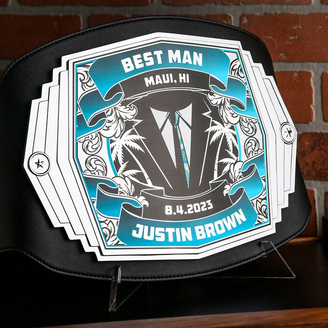 Custom Championship Belt, 6lb Regal Design, Personalized, Perfect for ...