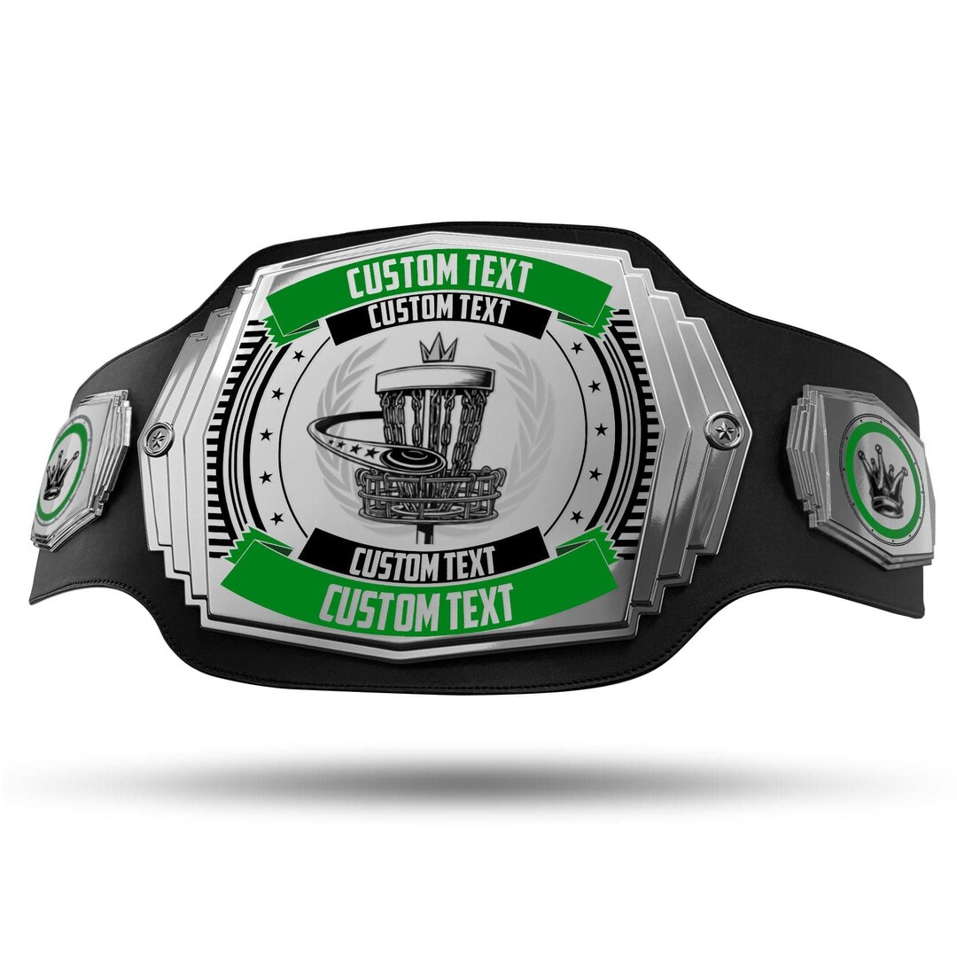 Disc Golf 6lb Custom Championship Belt | Disc Golf, Ultimate, Golf ...