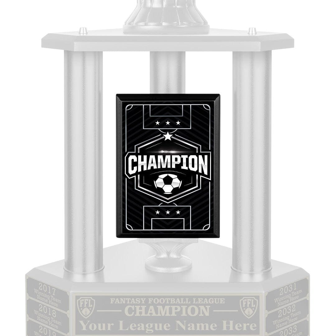 Soccer Trophy Plaque | Champion Plaque, Soccer Trophy, Perpetual Trophy ...