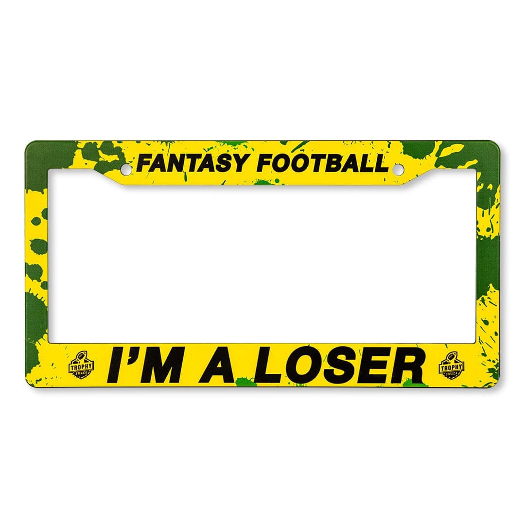Loser Fantasy Football License Plate Frame: Embarrassing FFL Punishment ...
