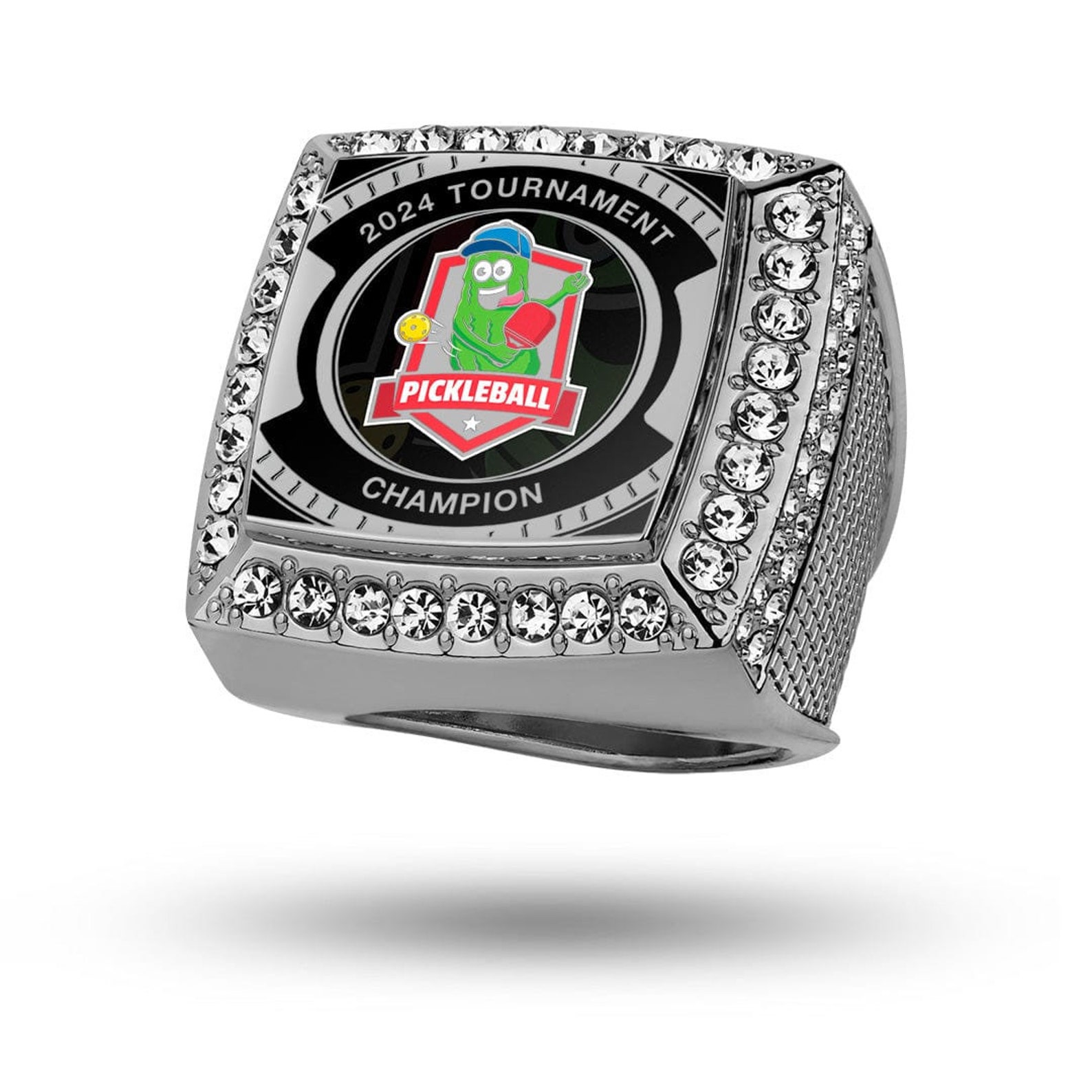 Custom Championship Ring, Size 12, Sports, Awards, Personalized Bling ...