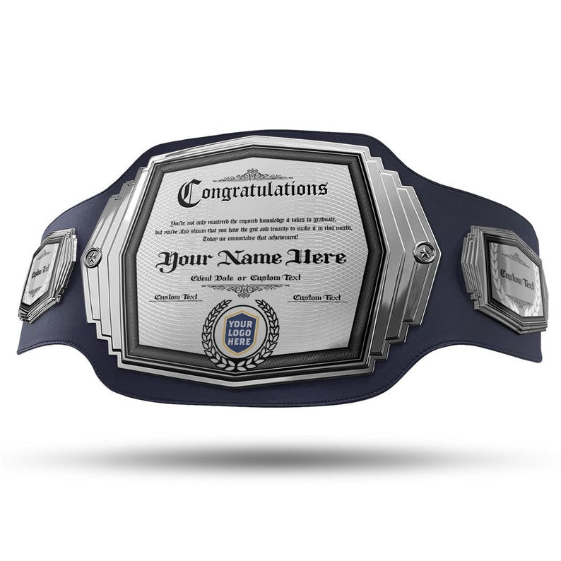 Graduation Custom Championship Belt | College Grad, Bachelor's Degree ...