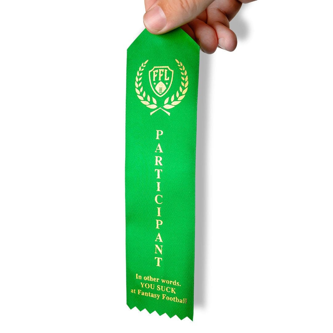 10-pack of Fantasy Football League Participation Ribbons for Losers ...