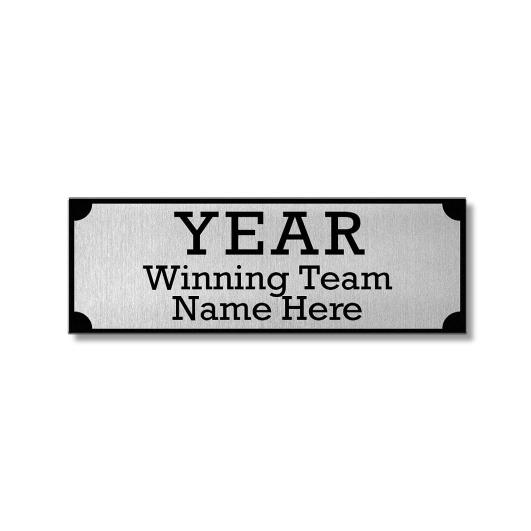 LEGACY Plate - for Trophies Ordered Before May 27th 2018 - Etsy