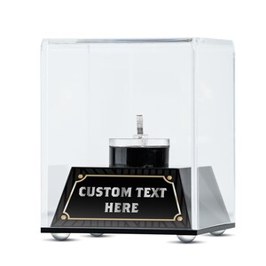 Custom Championship Ring Display Case | Acrylic Ring Case, Football ...