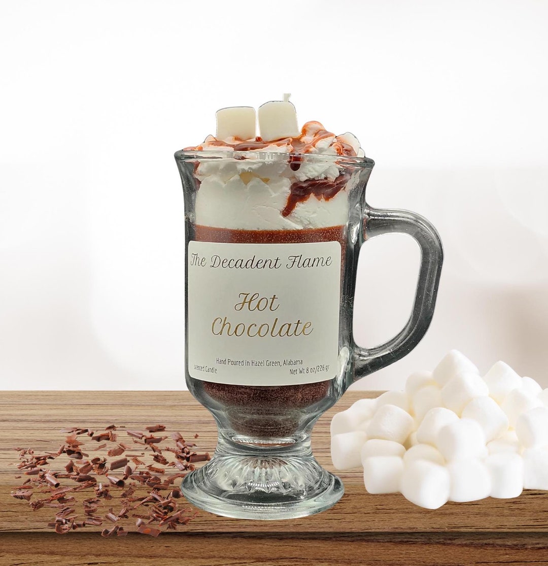 Hot Chocolate Scented Candle - Etsy