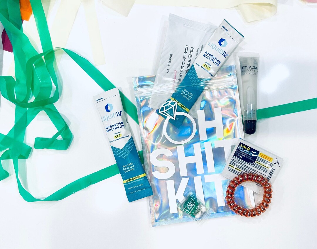 OH SHIT KIT Hangover Recovery Bags & Kits Oh Shit Kit Stayin Alive Got ...