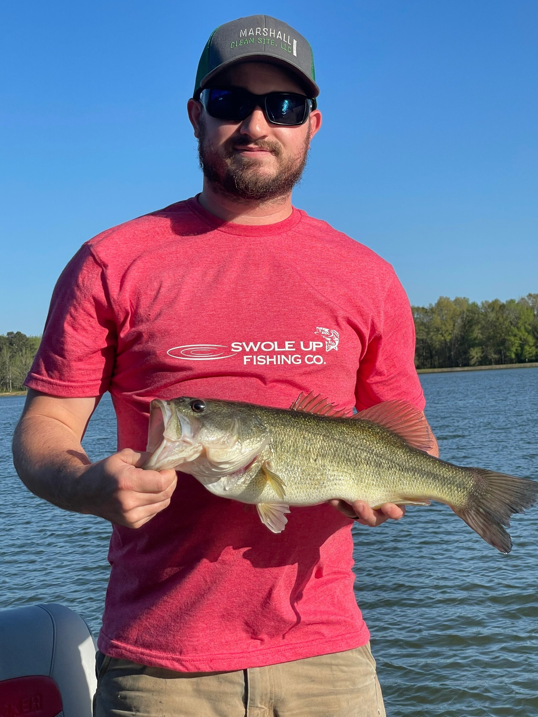 Swole up Fishing Co Logo T-shirts Softstyle Bella Canvas Fishing Tee ...