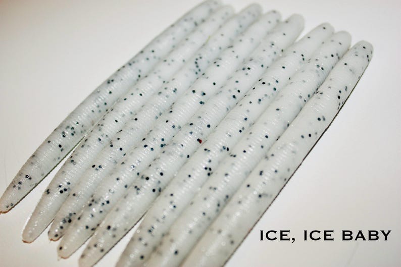 5” Senko Worm – Hand-poured Soft Plastic Bass Bait | Wacky, Texas, Neko ...