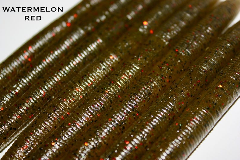 5” Senko Worm – Hand-poured Soft Plastic Bass Bait | Wacky, Texas, Neko ...