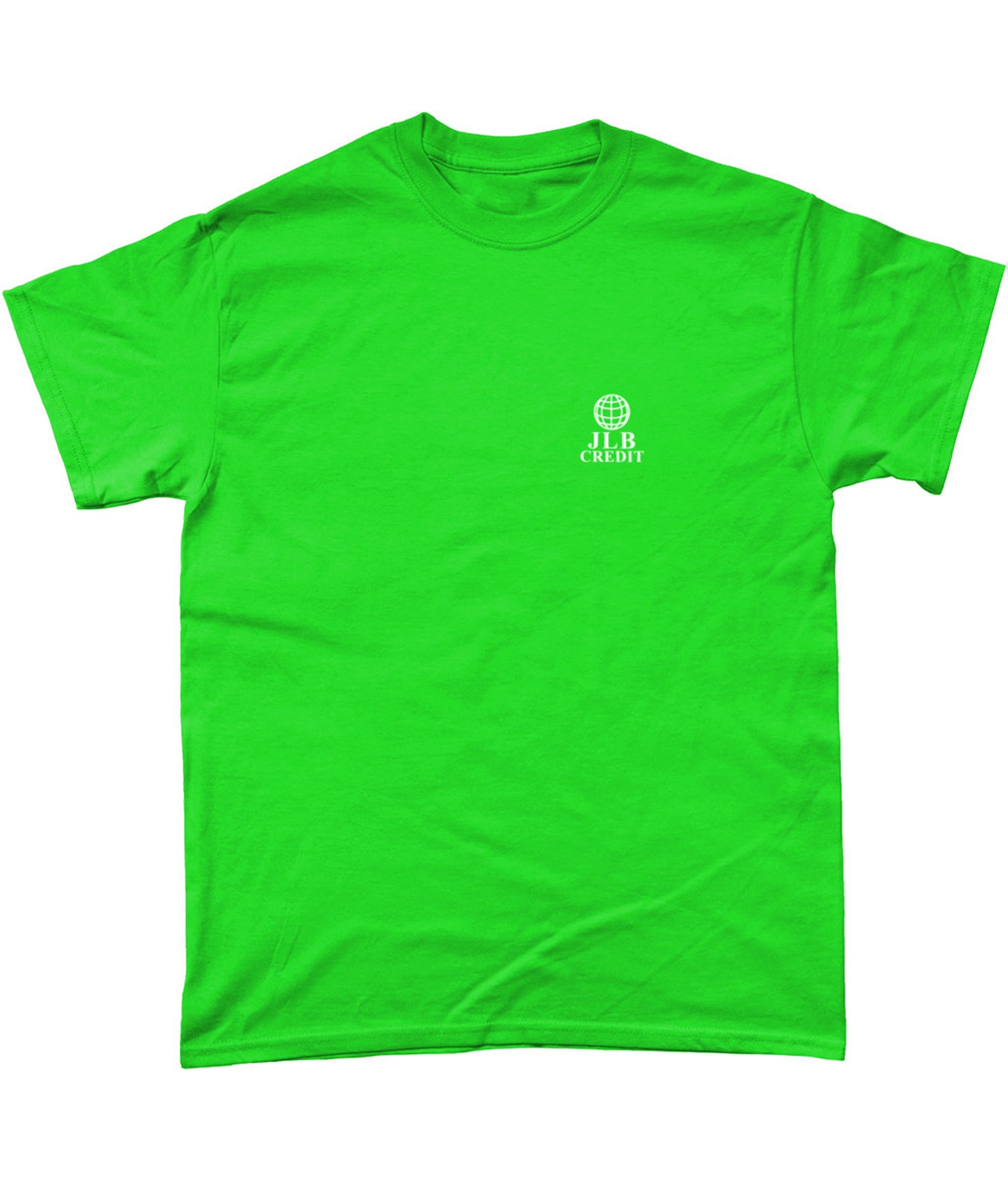 JLB Credit White Logo T-shirt - Etsy UK
