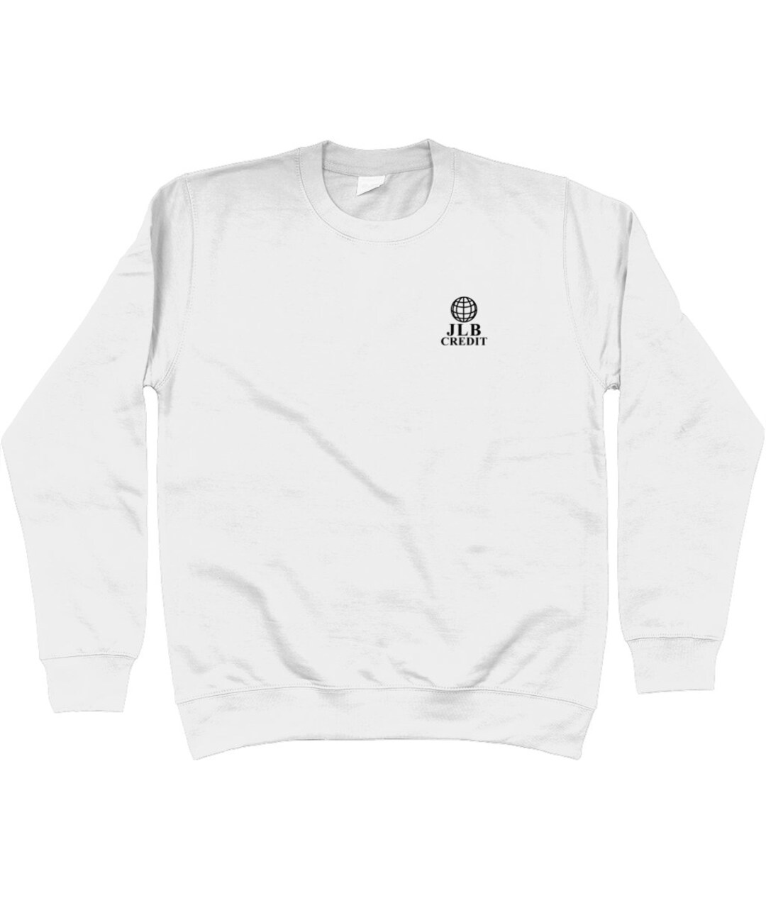 JLB Credit Black Logo Sweatshirt - Etsy UK